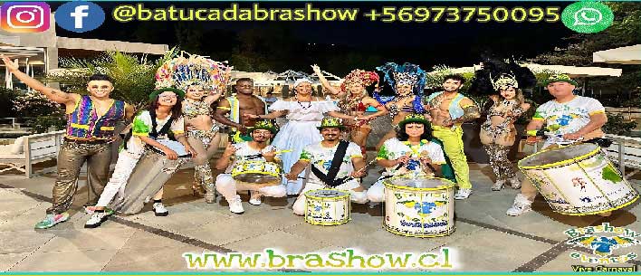 Batucada matrimonio cumpleaño Show fiesta Brasilero en Santiago de ...